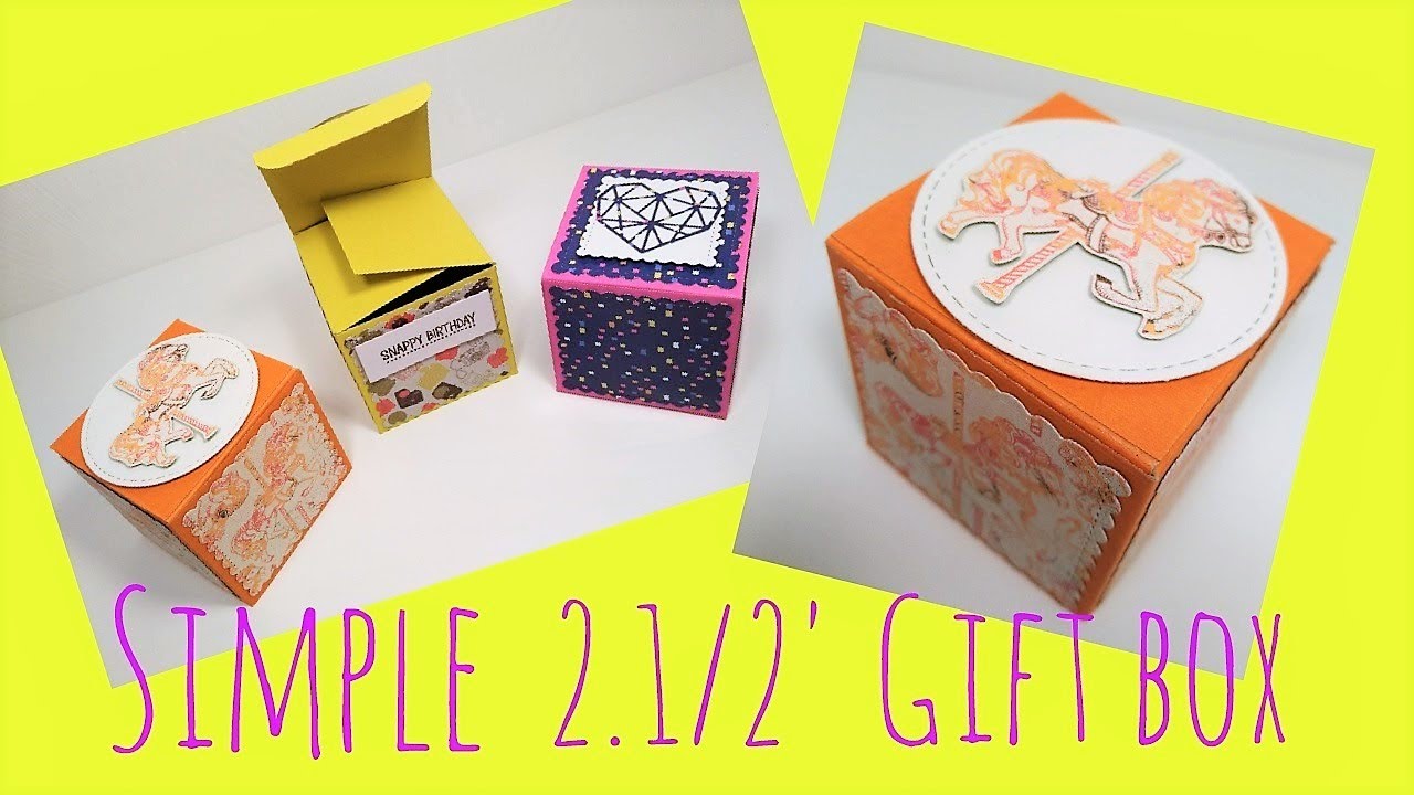 Simple 2 1 2 Squared Gift Box Video Tutorial YouTube simple-2-1-2-squared-gift-box-video-tutorial-youtube
