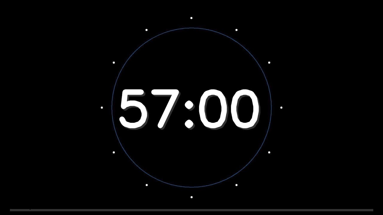 57 Minute Timer | Study Challange - YouTube