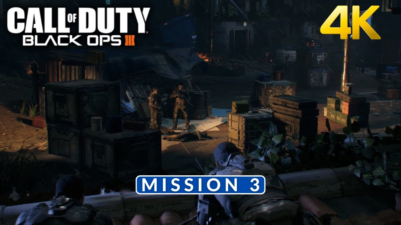 Call of Duty: Black Ops III - Mission 3 In Darkness | Campaign Gameplay ...