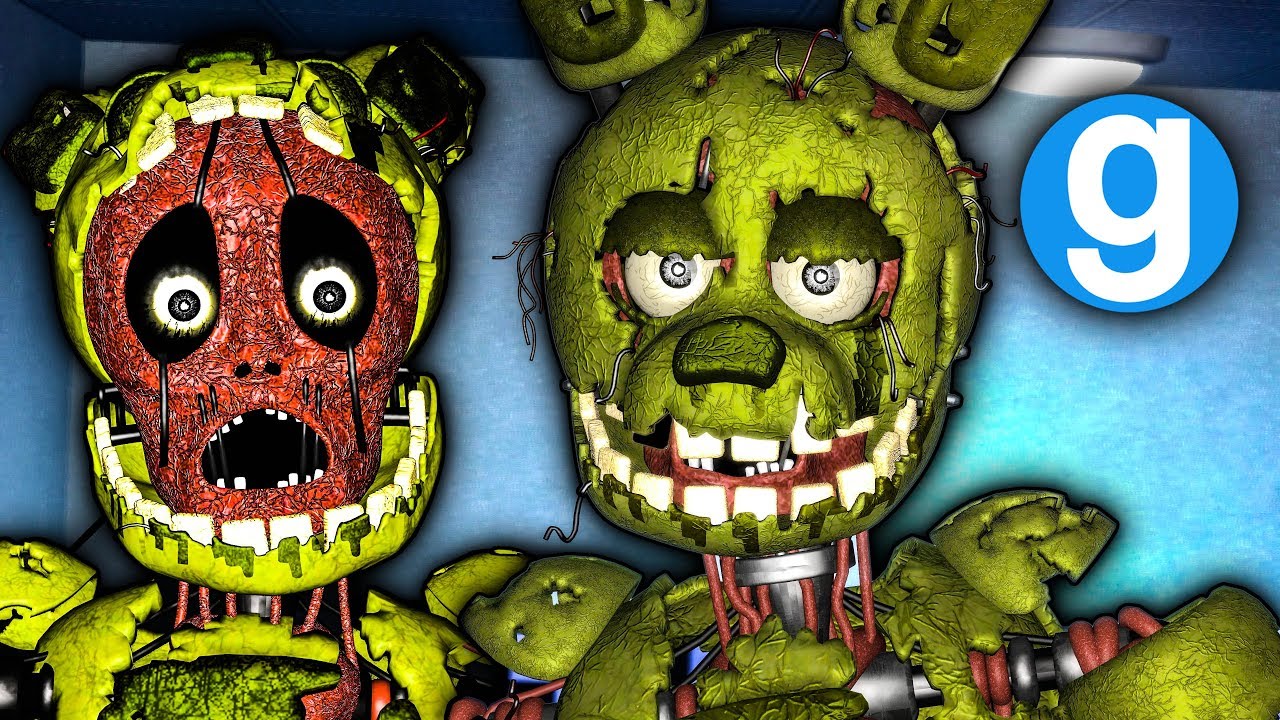FNAF 3 SPRINGTRAP PILL PACK HIDE AND SEEK #2! Five Nights at Freddy's ...