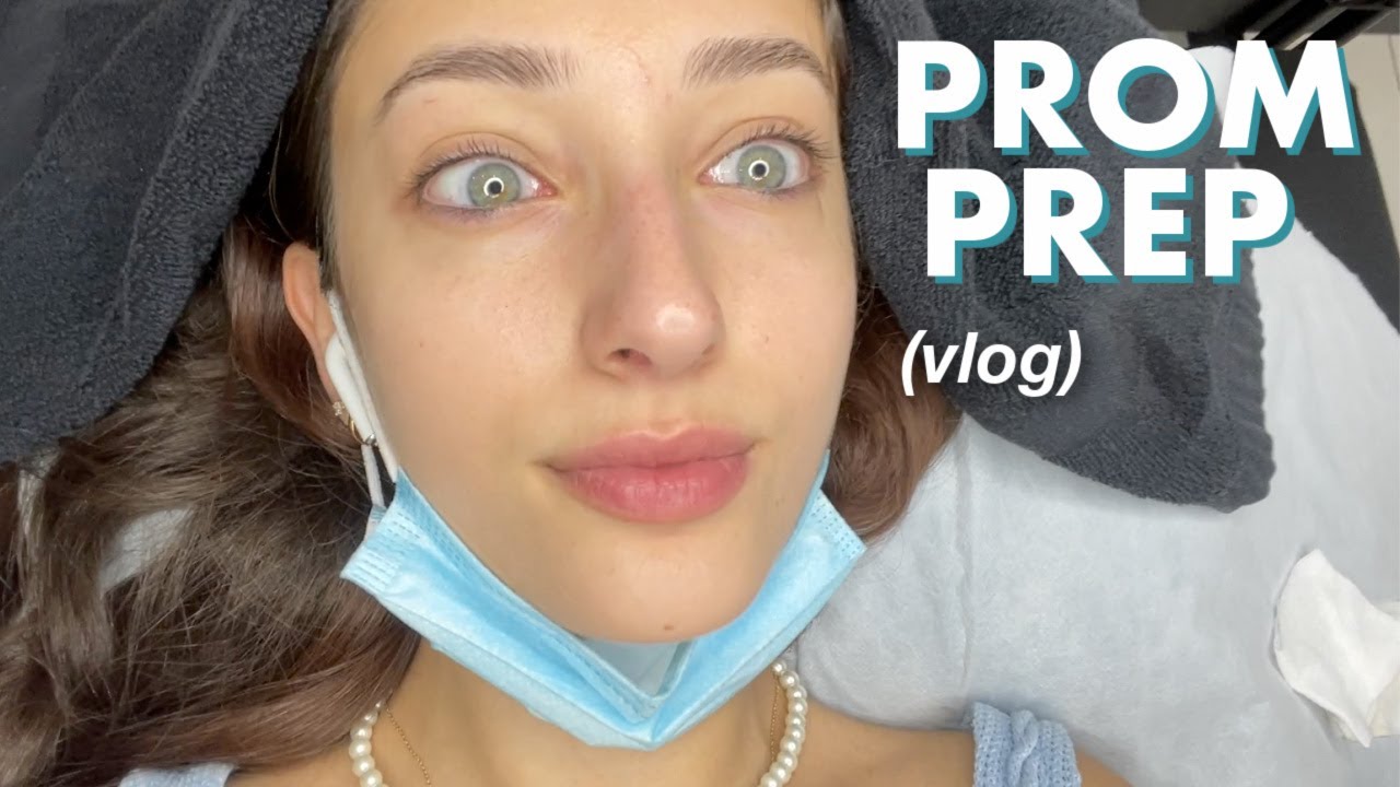 GET READY WITH ME FOR PROM (prom prep vlog) - YouTube