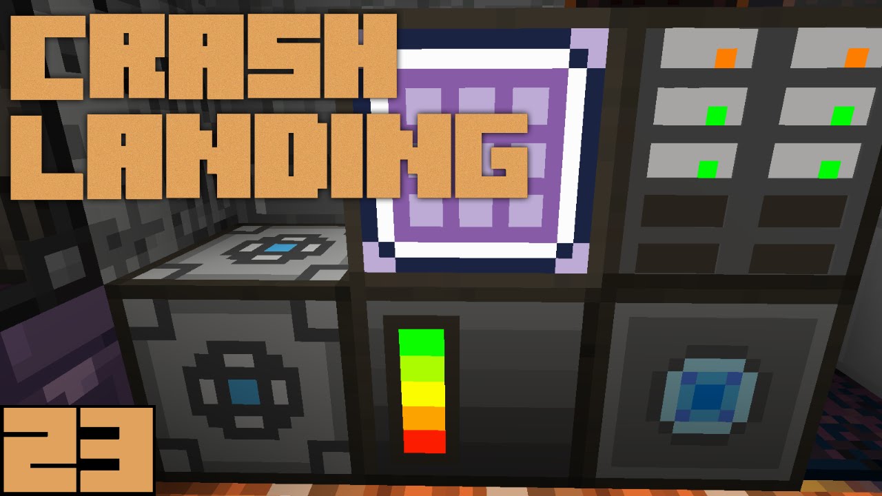 Minecraft Crash Landing - Storage [E23] - YouTube