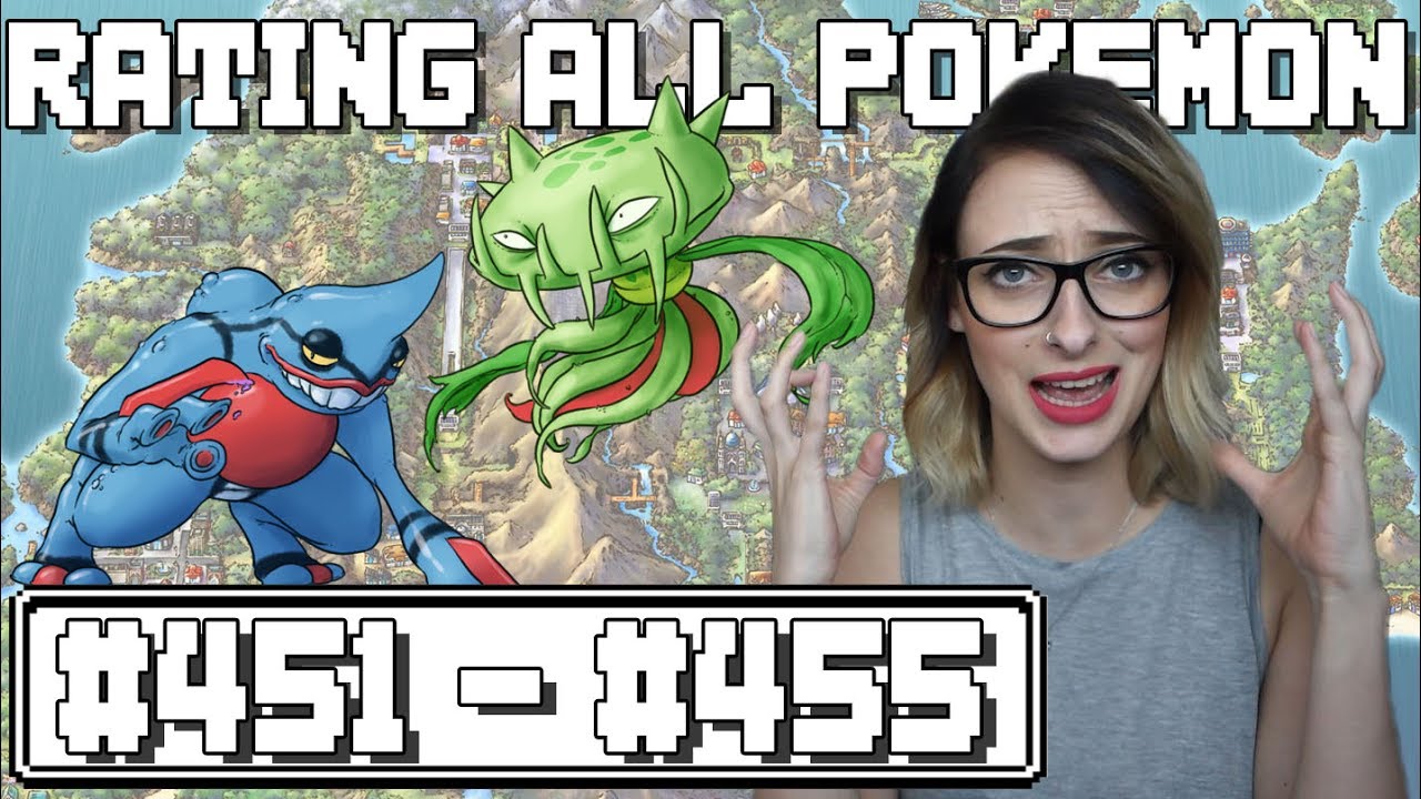 Rating ALL Pokémon! #451 - #455 - YouTube