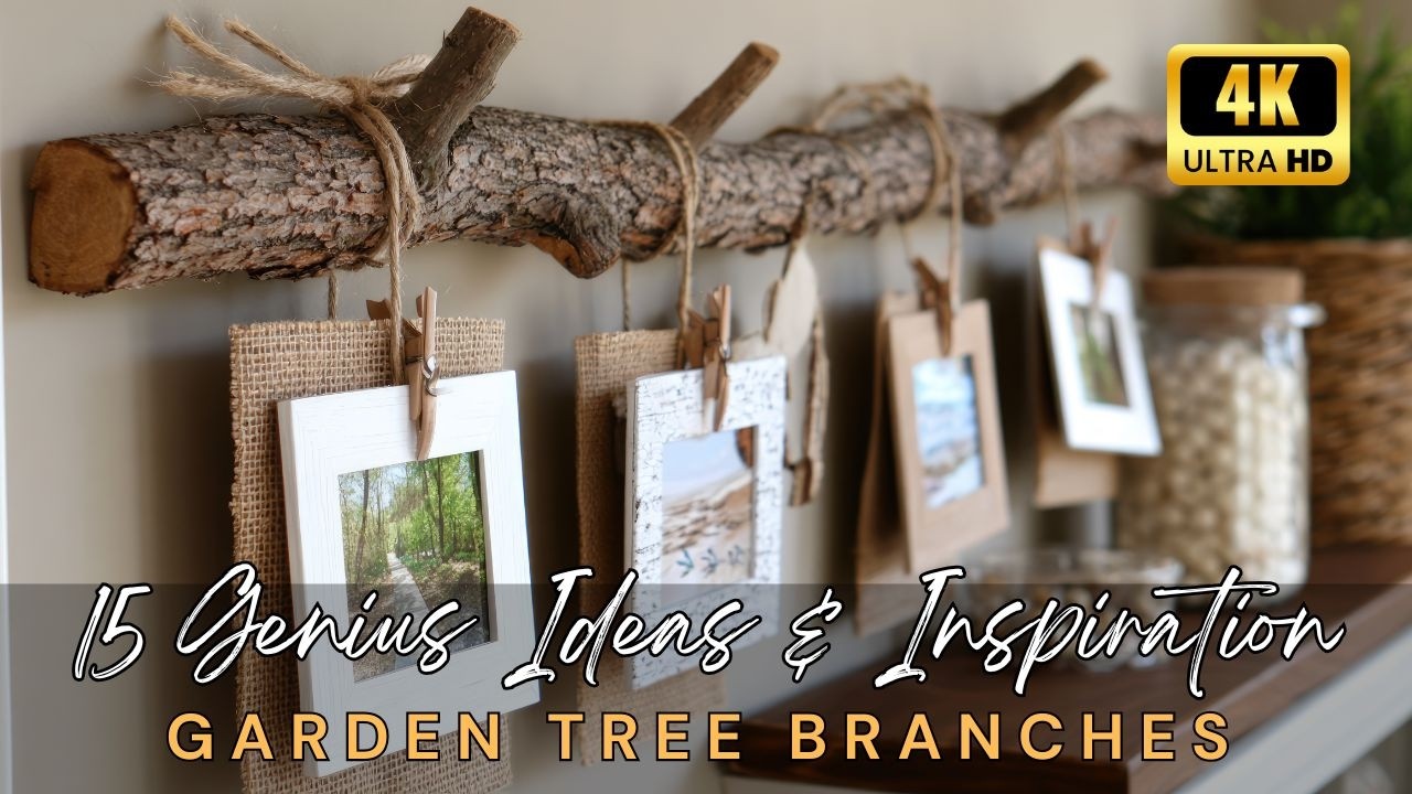 🌿 Garden Tree Branches Are a DIY Treasure! 15 Genius Ideas ...