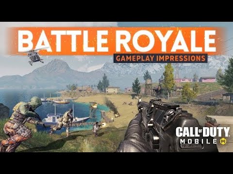 First time playing COD Battle Royale - YouTube