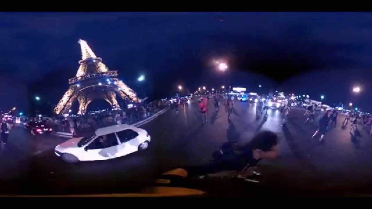 Pari-Roller's Friday Night Fever (360° VR video) - YouTube