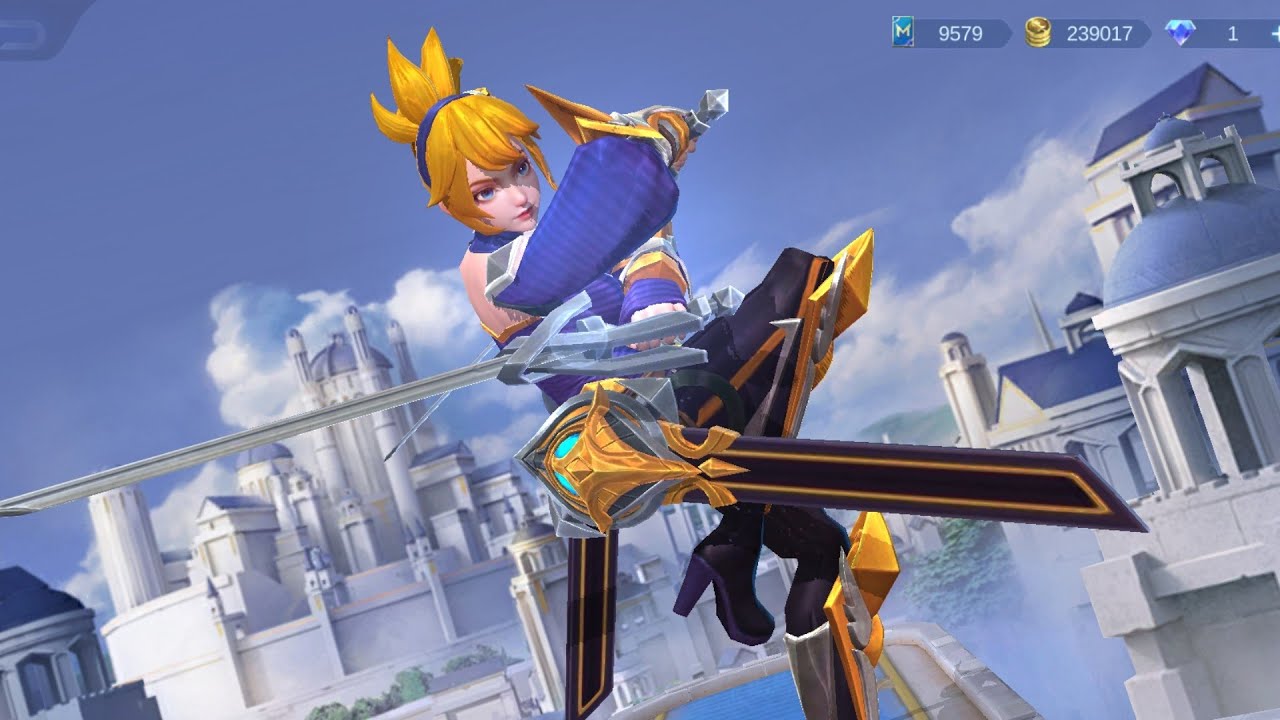 Fanny gameplay / Epic player attitude / Dark system #mobilelegends ...