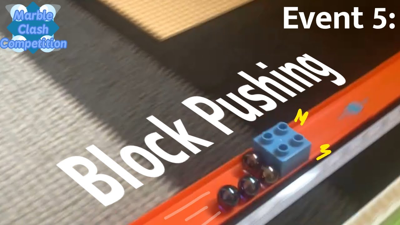 Marble Clash Competition S1 E5: Block Pushing - YouTube