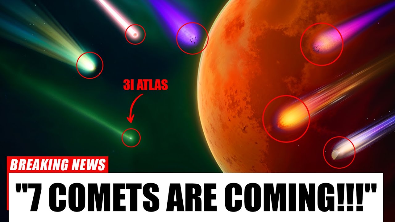 NASA on Alert: Seven Comets Are Diving In — 3I/ATLAS Has New Company ...