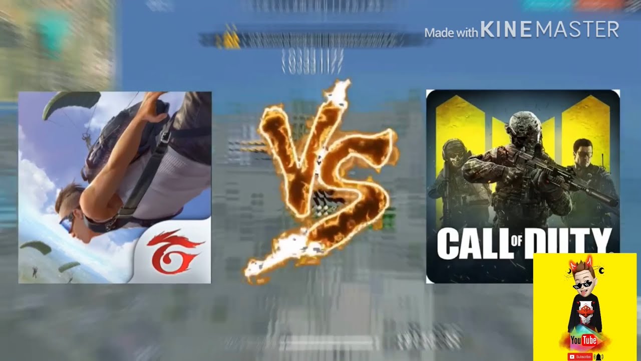 CALL OF DUTY MOBILE VS FREE FIRE || CUAL ES MEJOR || COMPARACIÓN HD ...