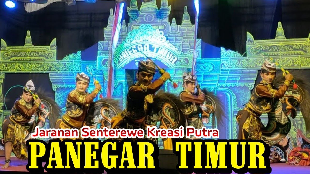 Jaranan Senterewe Kreasi Putra *PANEGAR TIMUR* Live Gilang Ngunut TA ...