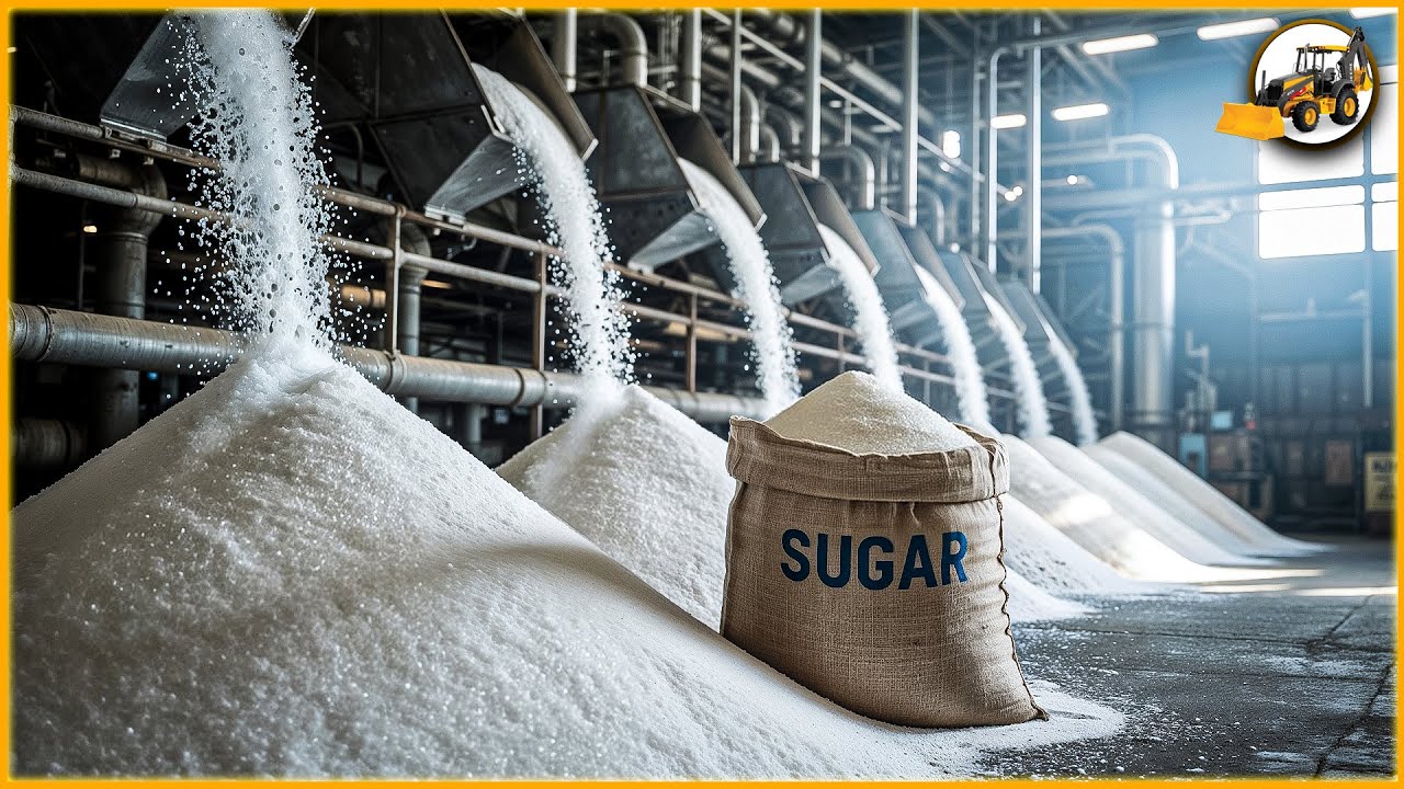 How Millions of Tons of Sugar Are Made | Modern Agriculture Technology ...