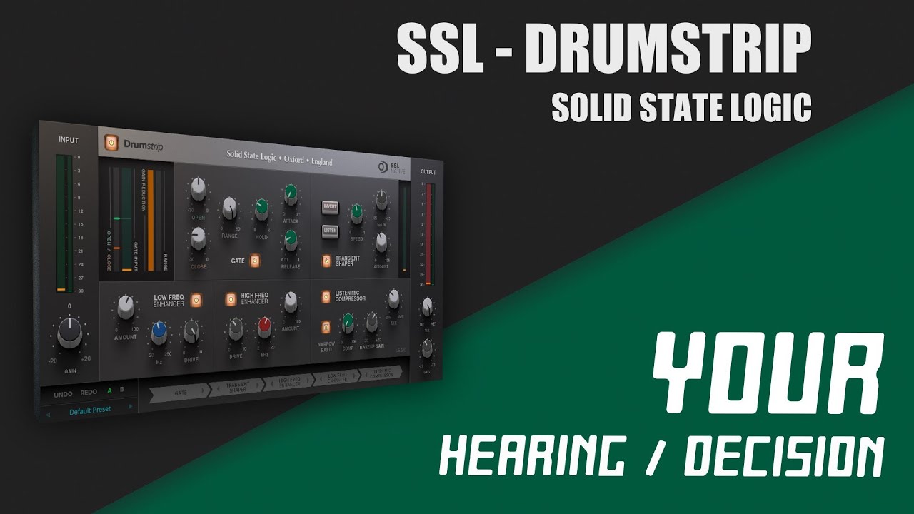 YOUR hearing / decision - SSL - DRUMSTRIP - YouTube