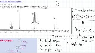 C5h10o Nmr