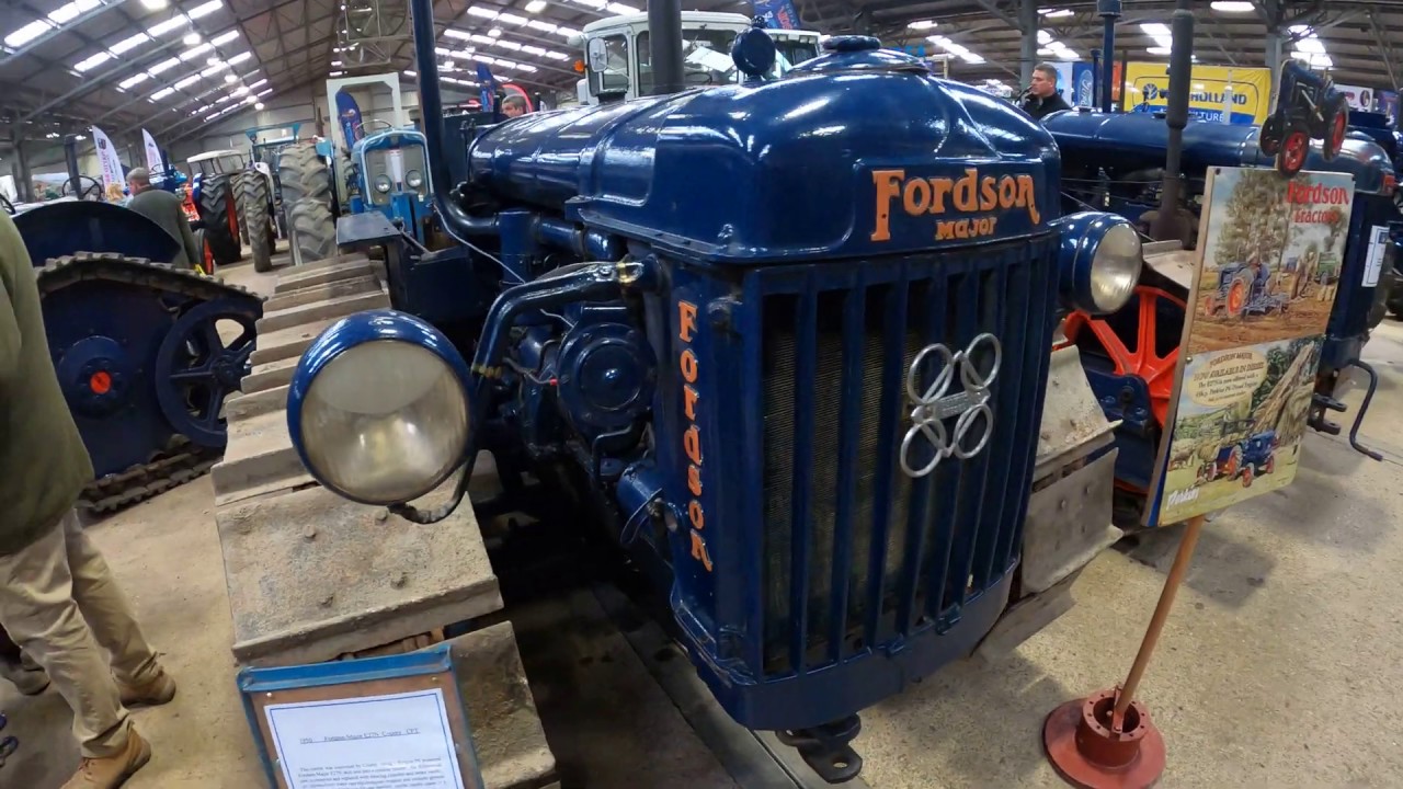 1950 Fordson Major E27N County Crawler CFT 4.7 Litre 6-Cyl Diesel ...