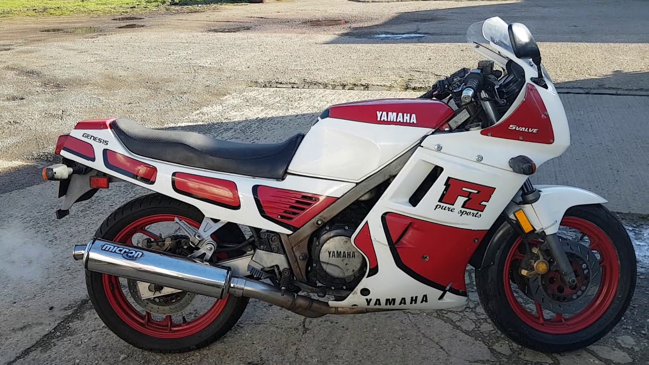 1987 Yamaha FZ700 - YouTube