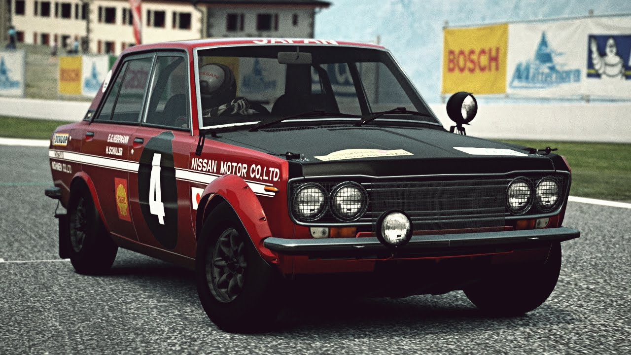Nissan Bluebird Rally Car