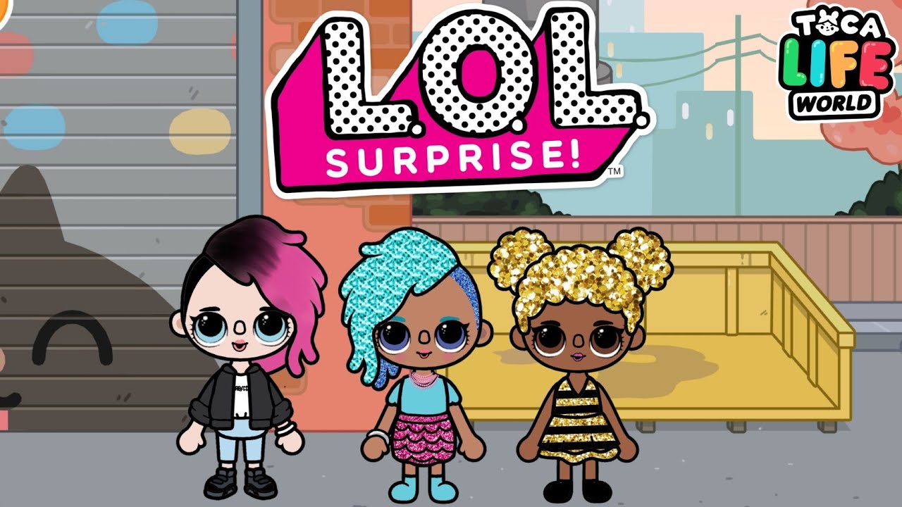 lol surprise In Toca life world | Toca Boca | Toca Potter - YouTube