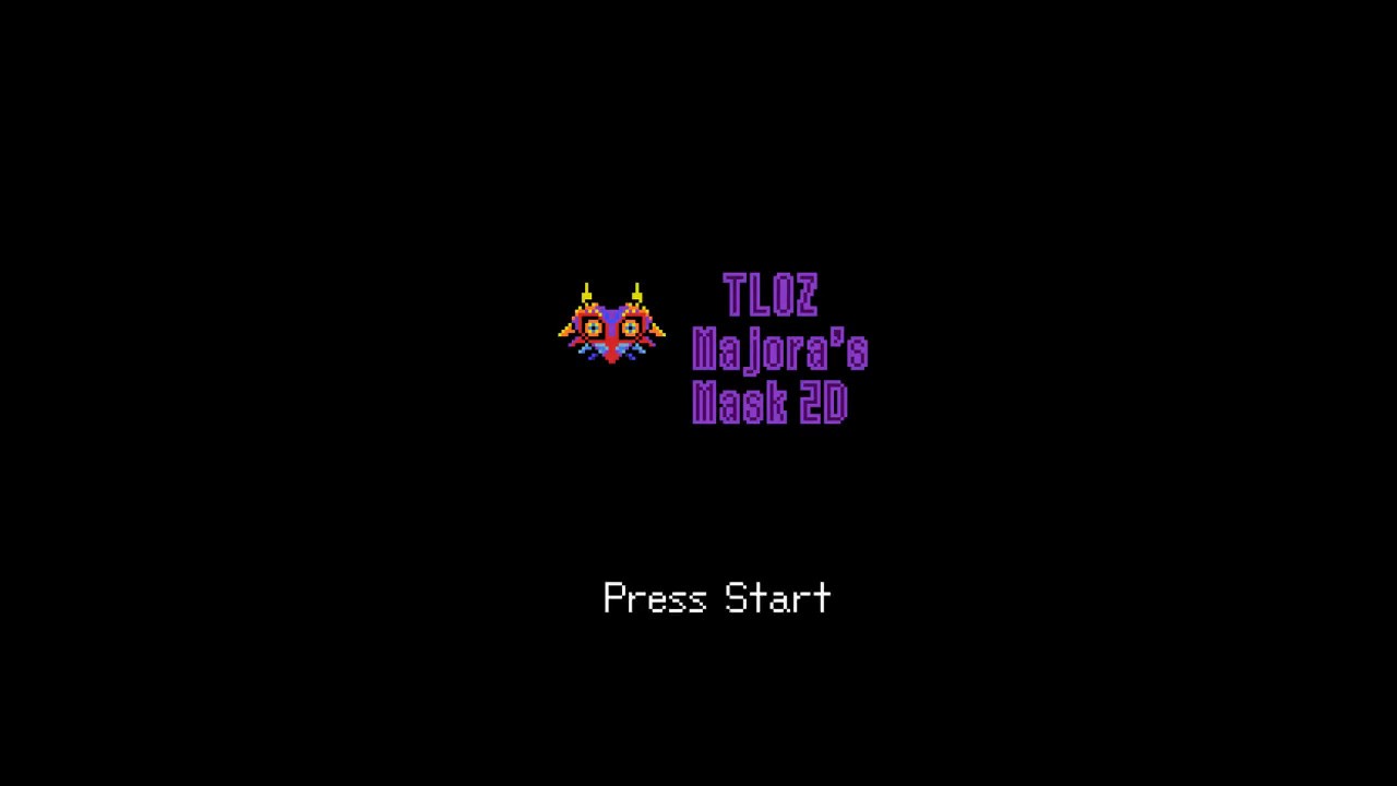 Majora's Mask 2D: Title Screen and Game Setup - YouTube