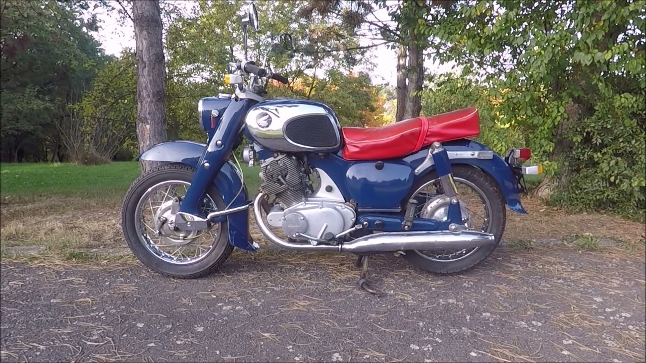 Honda C72 Dream, r.v. 1965 s TP - YouTube