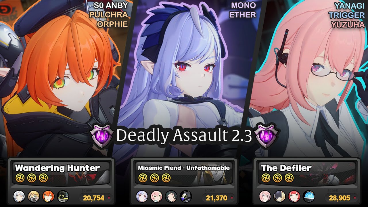 Deadly Assault / S0 Anby, Pulchra, Orphie & MONO Ether & Yanagi ...