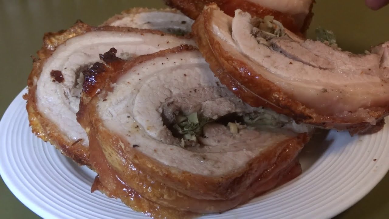 Cebuchon/ Lechon belly/ Bellychon/ Lechon Cebu/ Cracklings/Crispy Pork ...