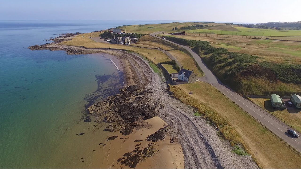 Strathlene, on the Moray Firth coast, Scotland, between Buckie and ...