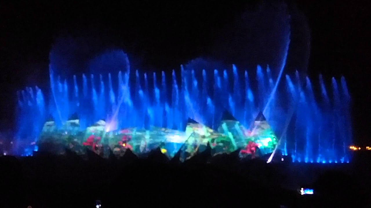 Sentosa island, Singapore.Light,water & sound show - YouTube