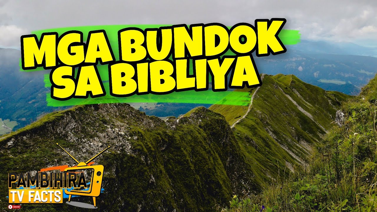 Mga Tanyag na Bundok sa Bibliya: May Mensahe| Usapang mga Bundok (top 6 ...