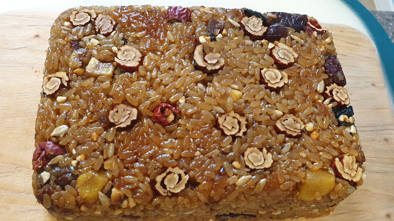 약식만들기, How to Make Sweet Rice with Nuts and Jujubes Korean Biko//Yakbap ...