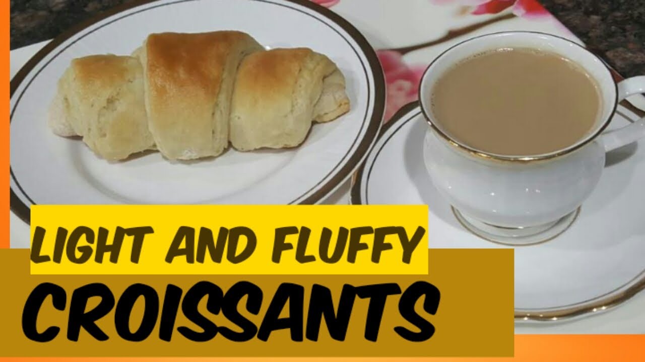 Light and fluffy croissants ll CHANNEL HYDERABAD RECIPES 15 - YouTube