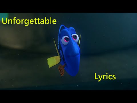 Unforgettable (From "Finding Dory") By Sia Lyrics - YouTube