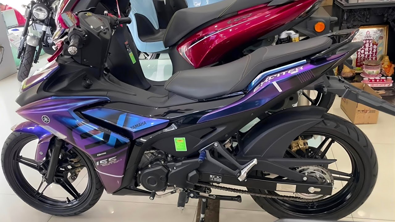 NEW YAMAHA SNIPER 155 / EXCITER 155 / Y16ZR PURPLE COLORS ACTUAL UNIT ...