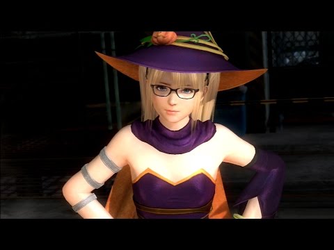 DOA5U Halloween 2014 Marie Rose Win/Lose Poses