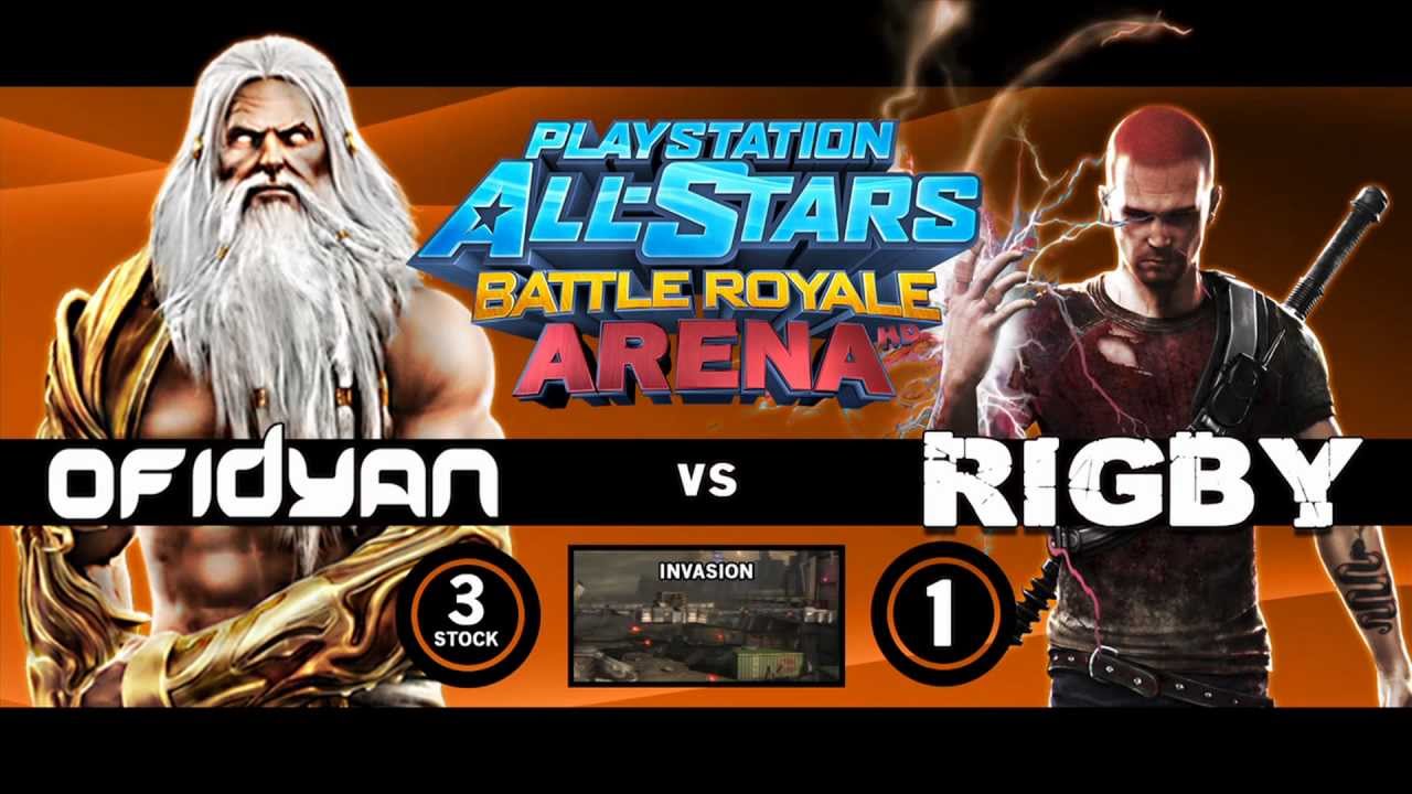 Invasion - OFIDYAN (Zeus) v. Rigby (Evil Cole) - YouTube