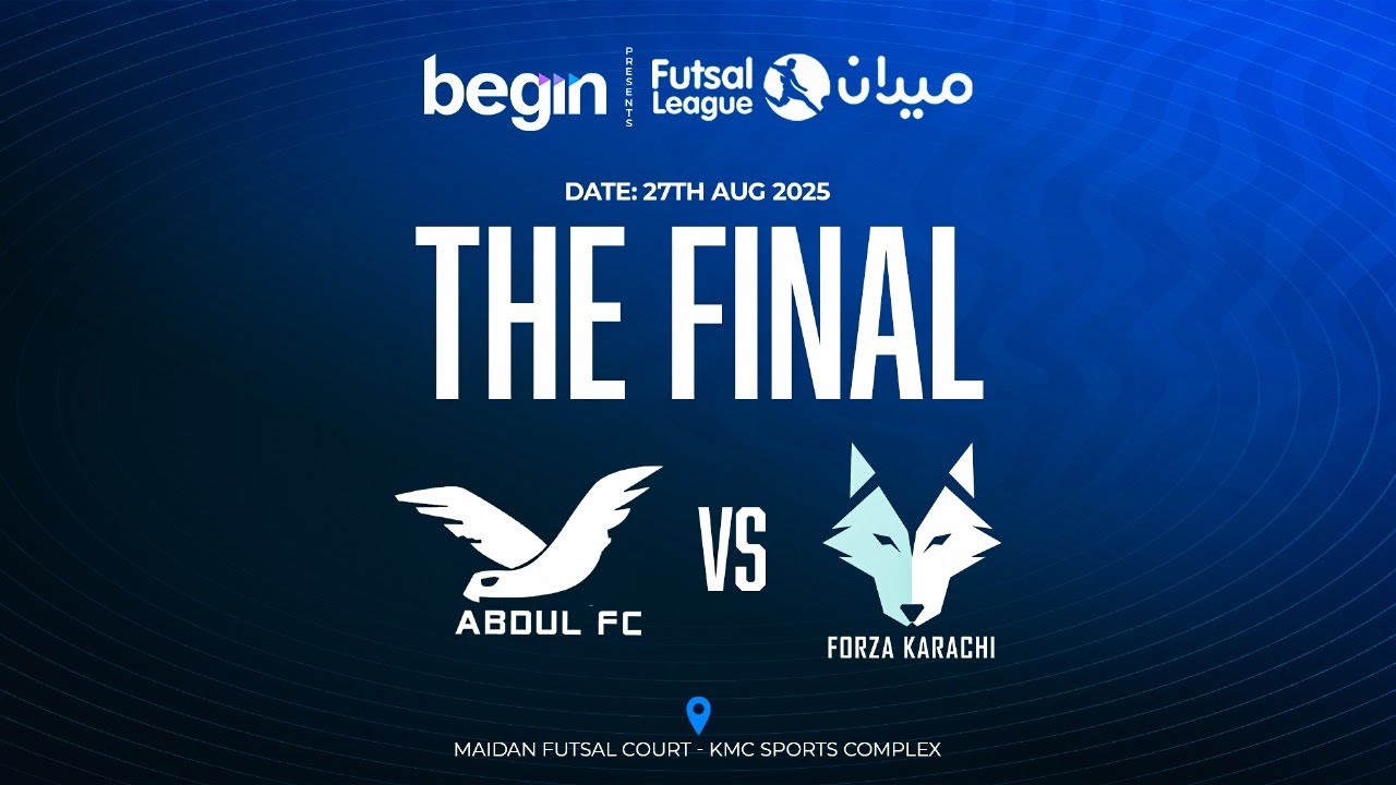 Live - 3rd Position and Final - Maidan Futsal League - TNVisions ...