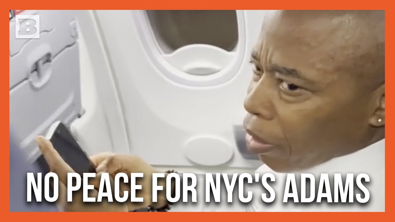 NYC Democrat Mayor Eric Adams Yelled at on Flight by Woman Angry over ...