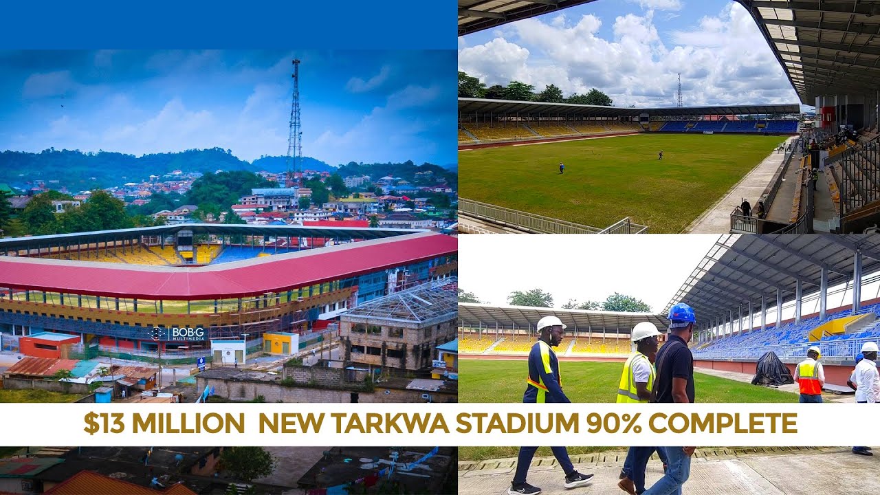 INSIDE $13 MILLION NEW TARKWA STADIUM - 90% COMPLETE - YouTube