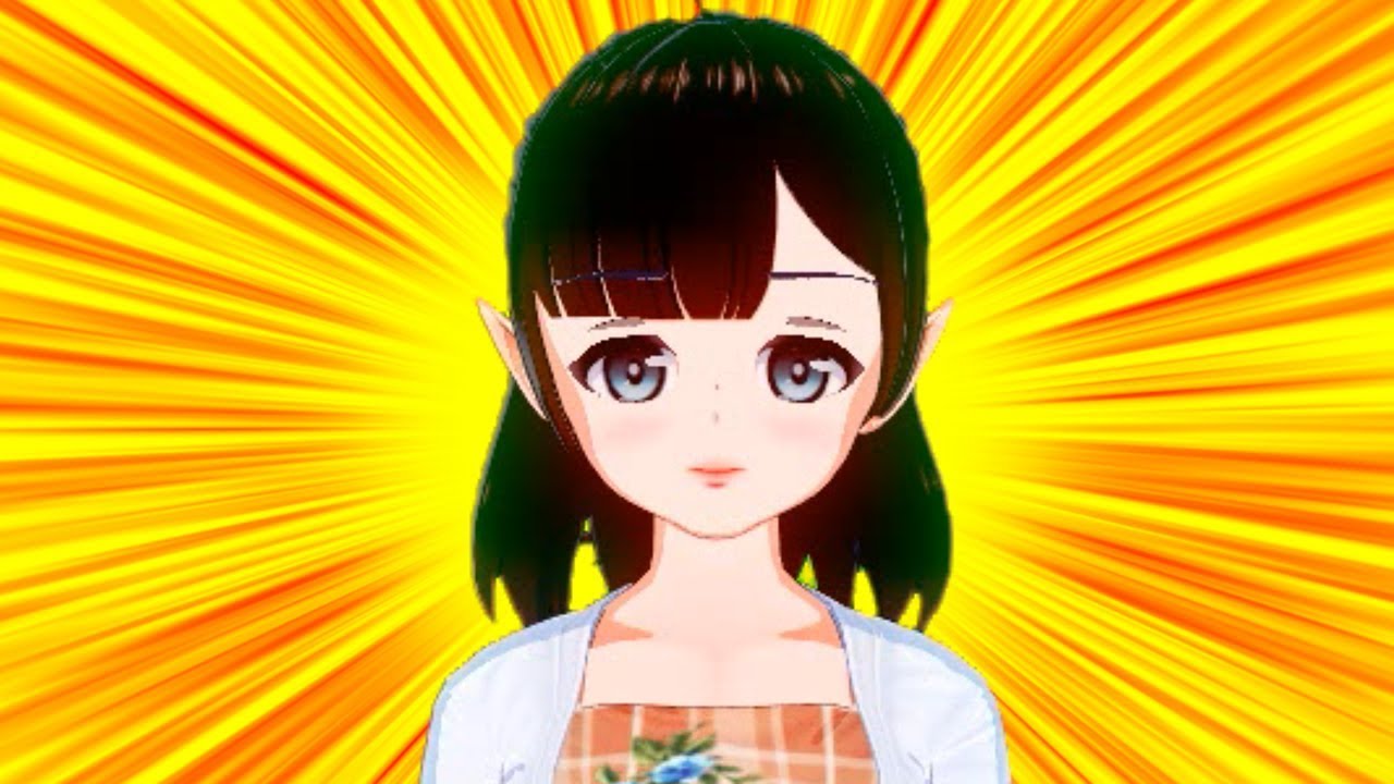 Create your own moe characters! かわいい女の子作った！【Vカツ / V-Katsu・ゆっくり CeVIO音声 ...