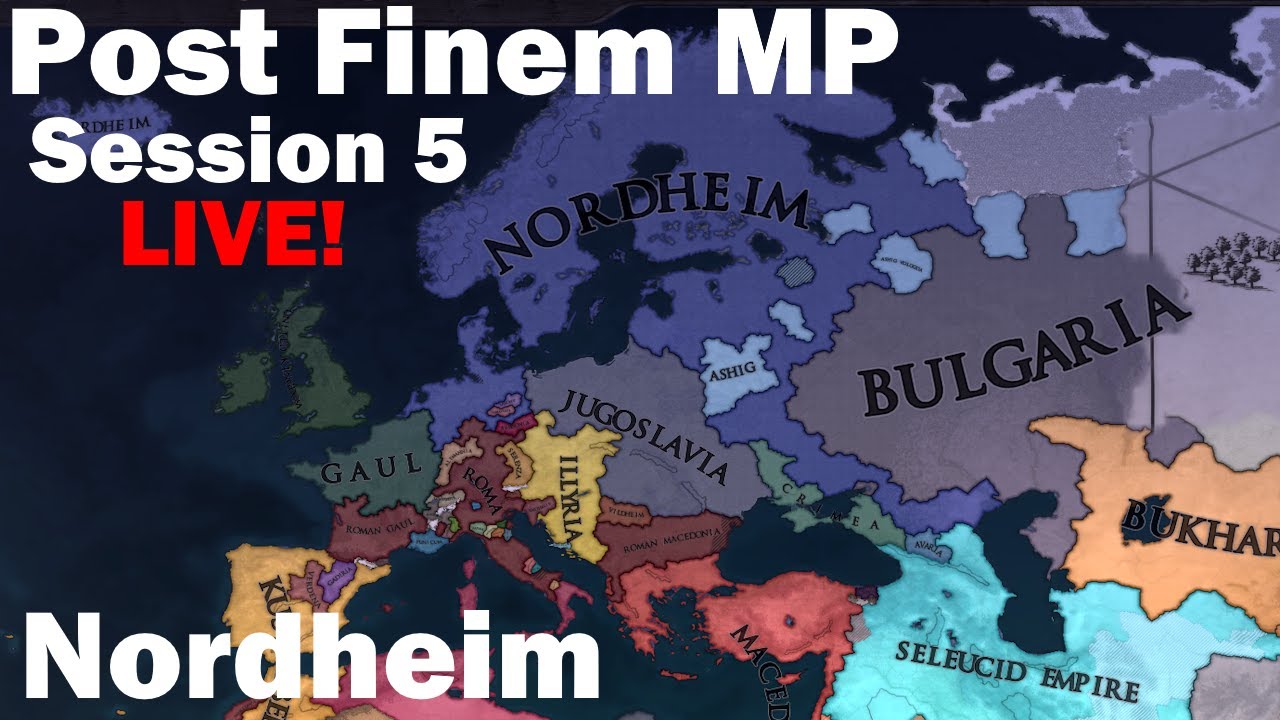 EU4 Post Finem MULITIPLAYER as NORDHEIM (Session 5) - YouTube