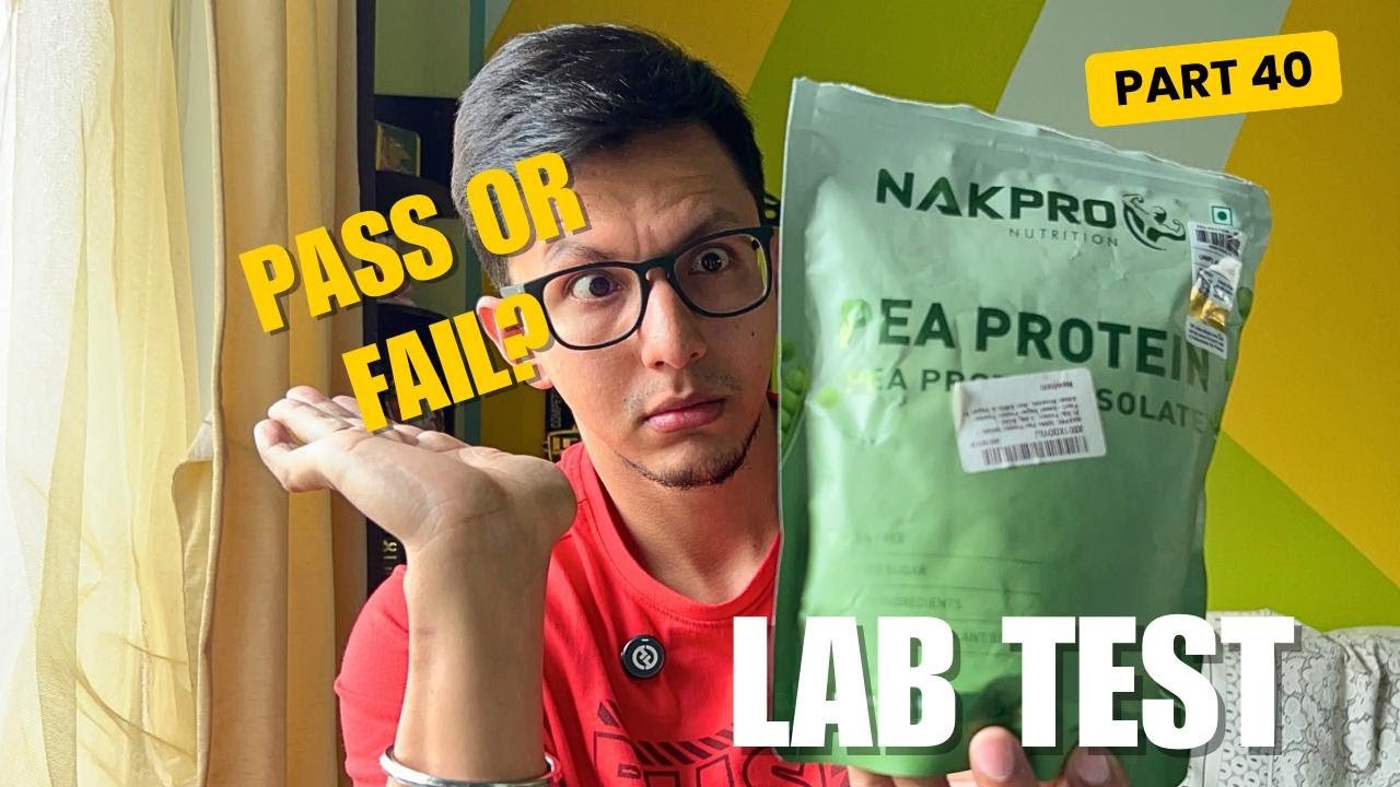 Protein Under 600 || Nakpro Pea Protein Isolate Lab Test Results By ...