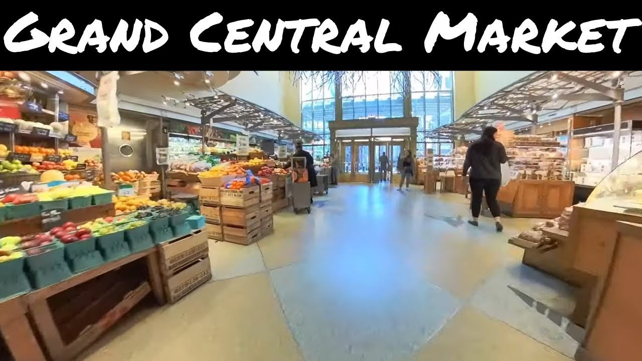 A Foodie's Dream: Exploring Grand Central Market in NYC - YouTube
