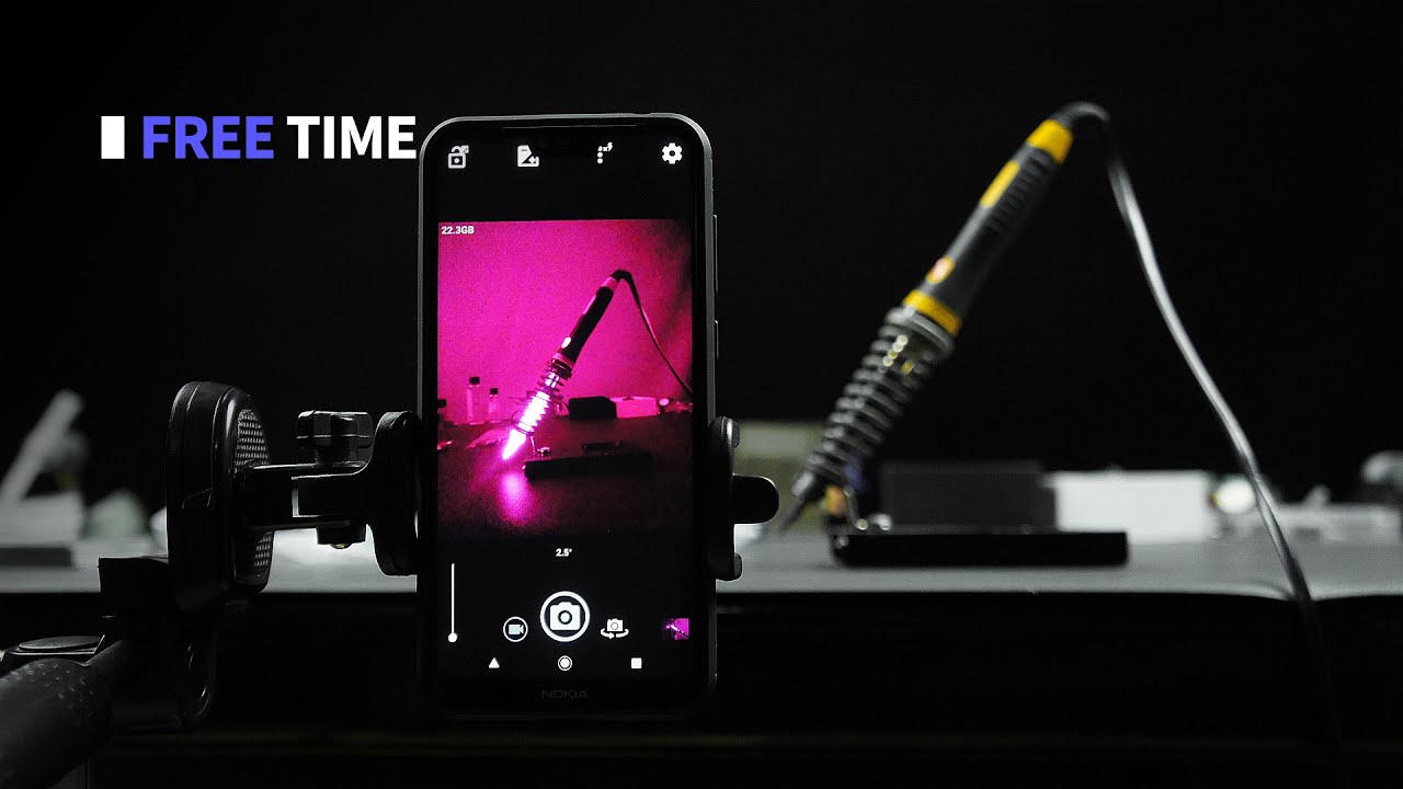 How to turn your phone into a night vision device - YouTube