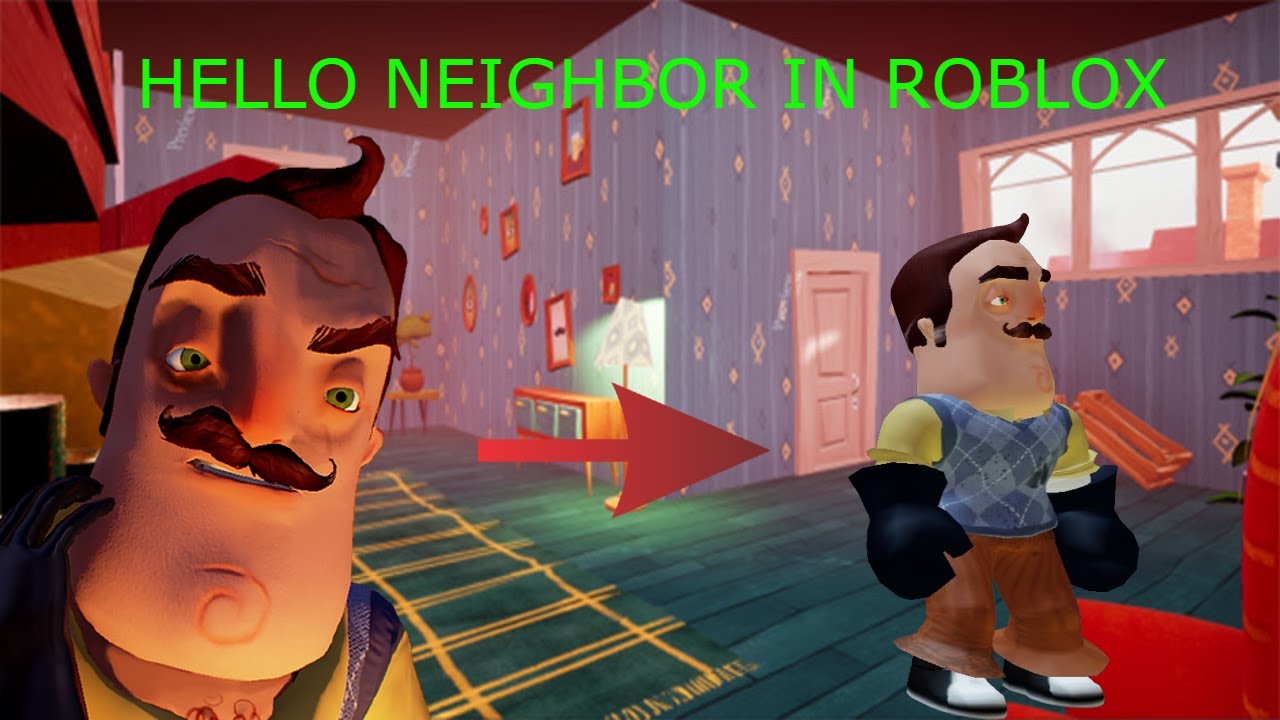 HELLO NEIGHBOR IN ROBLOX (Act 1) - YouTube