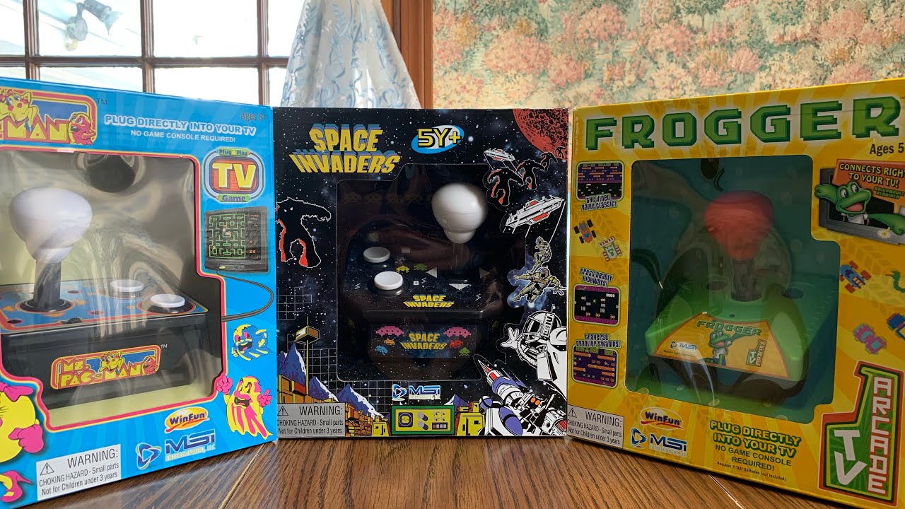 {GIVE AWAY ON FRIDAY 3/15/19} SPACE INVADERS, MS PAC-MAN AN FROGGER ...