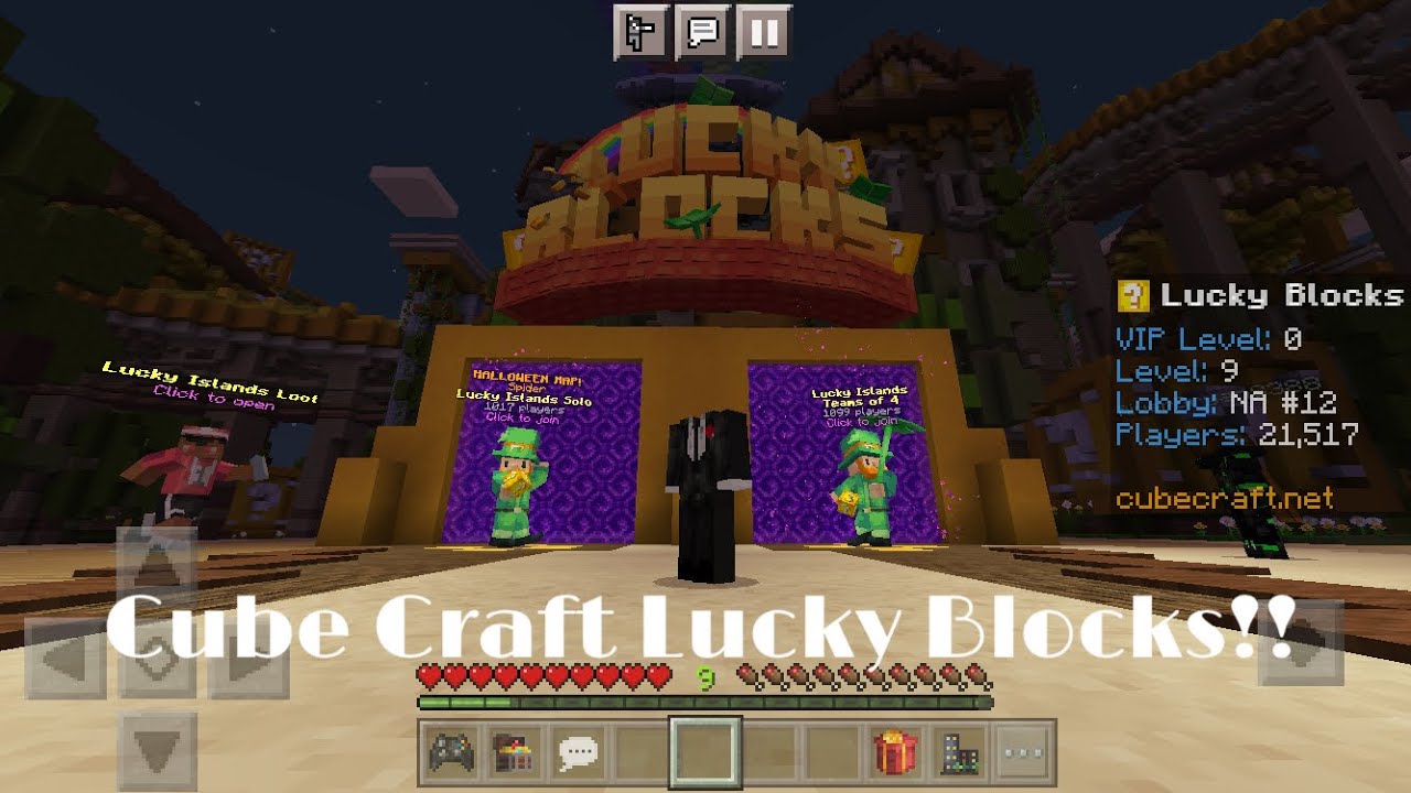 Cube Craft Lucky Blocks (Again) - YouTube