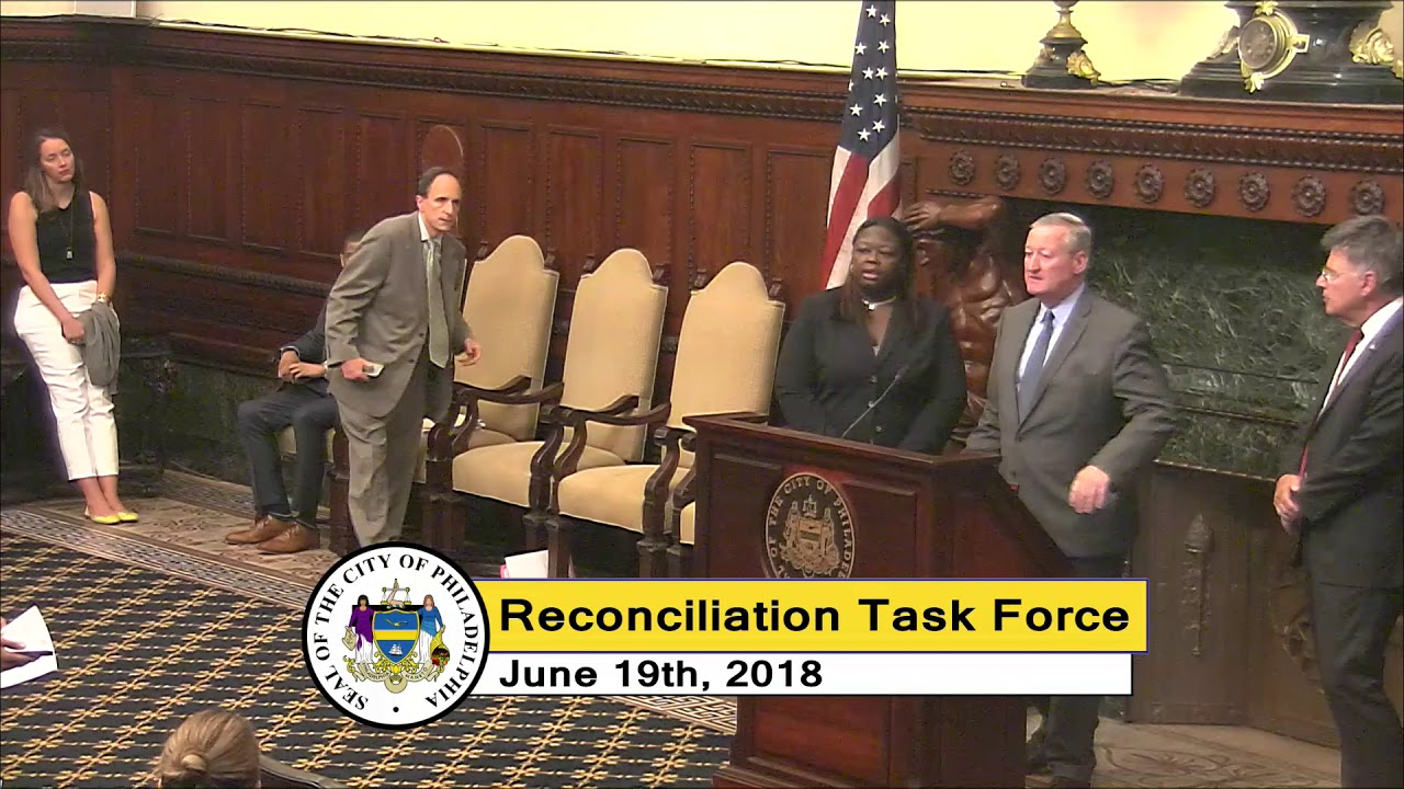 Reconciliation Task Force Announcement 6-19-2018 - YouTube