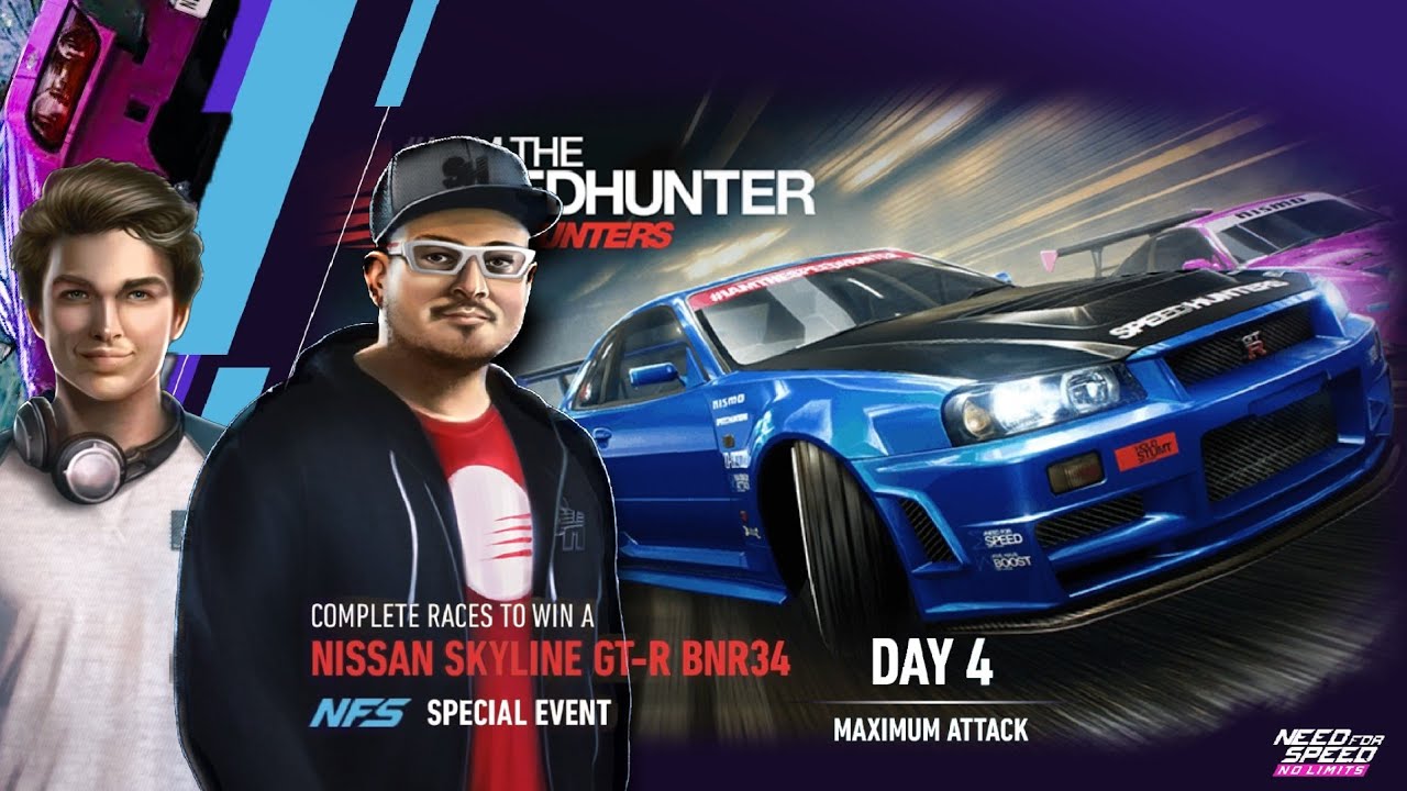 2001 Nissan Skyline GT-R BNR34 | Day 4 MAXIMUM ATTACK | NFS No Limits ...