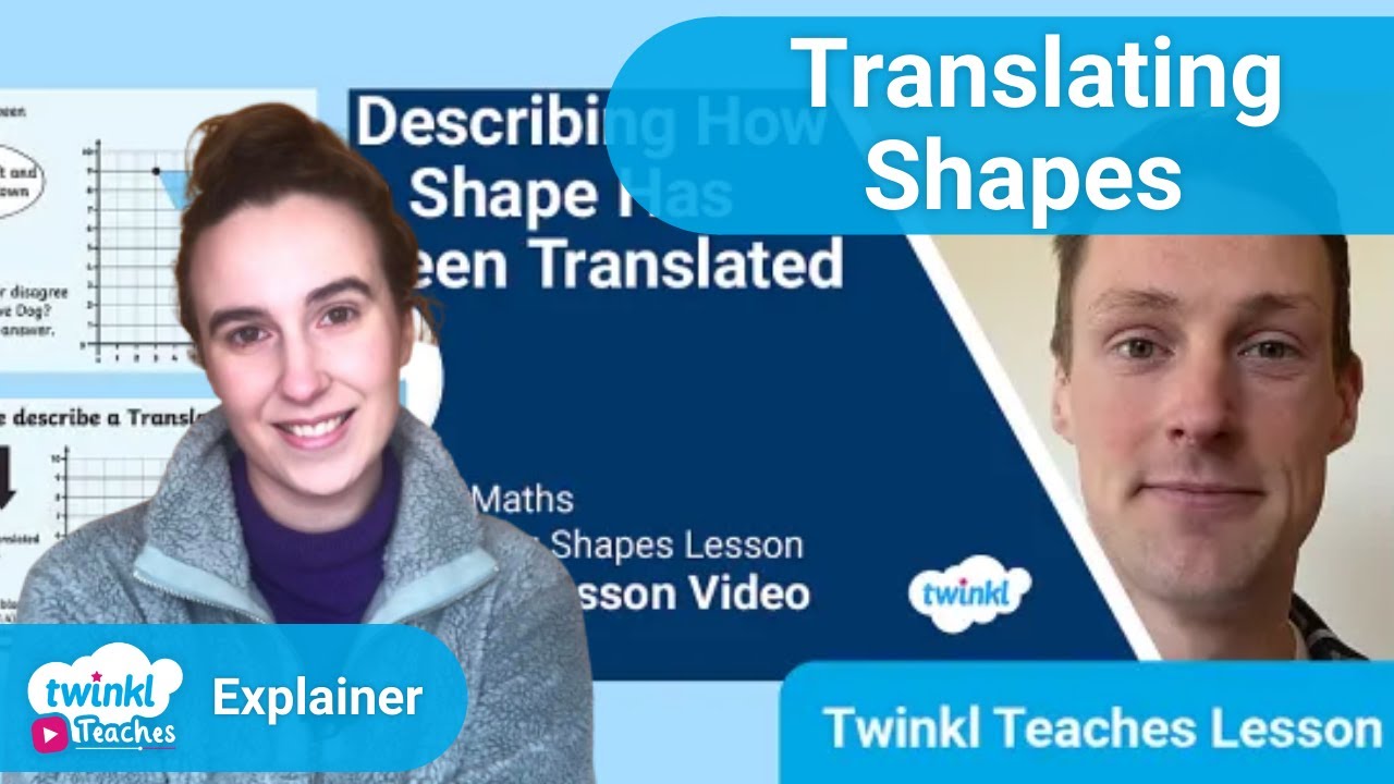 Translating Shapes Video Lesson for Year 4 - YouTube