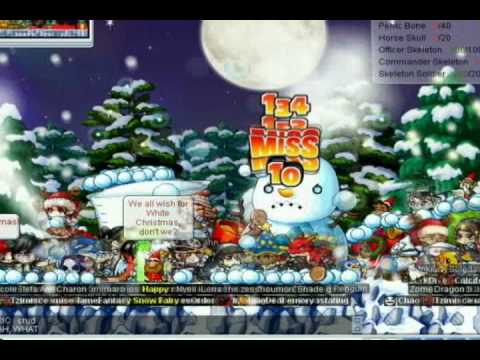 Christmas maplestory boss snowman - YouTube